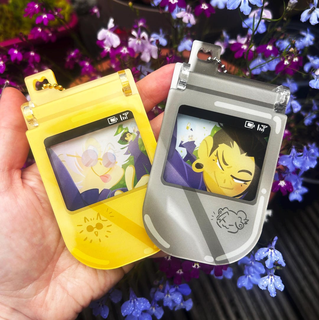 JJK: Geto Gojo Flip Phone Charms - Etsy