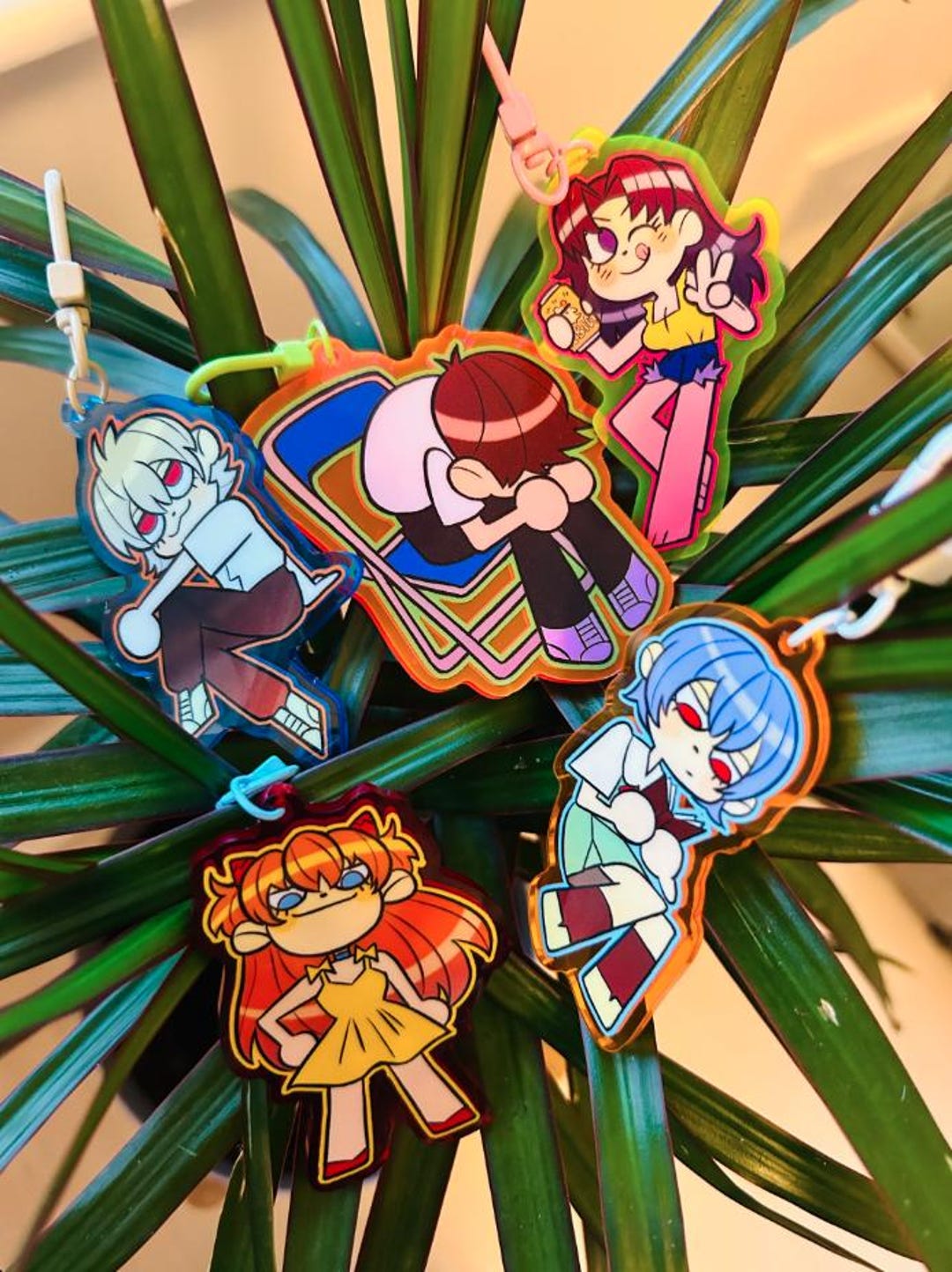 Evangelion - Acrylic Charms - Etsy