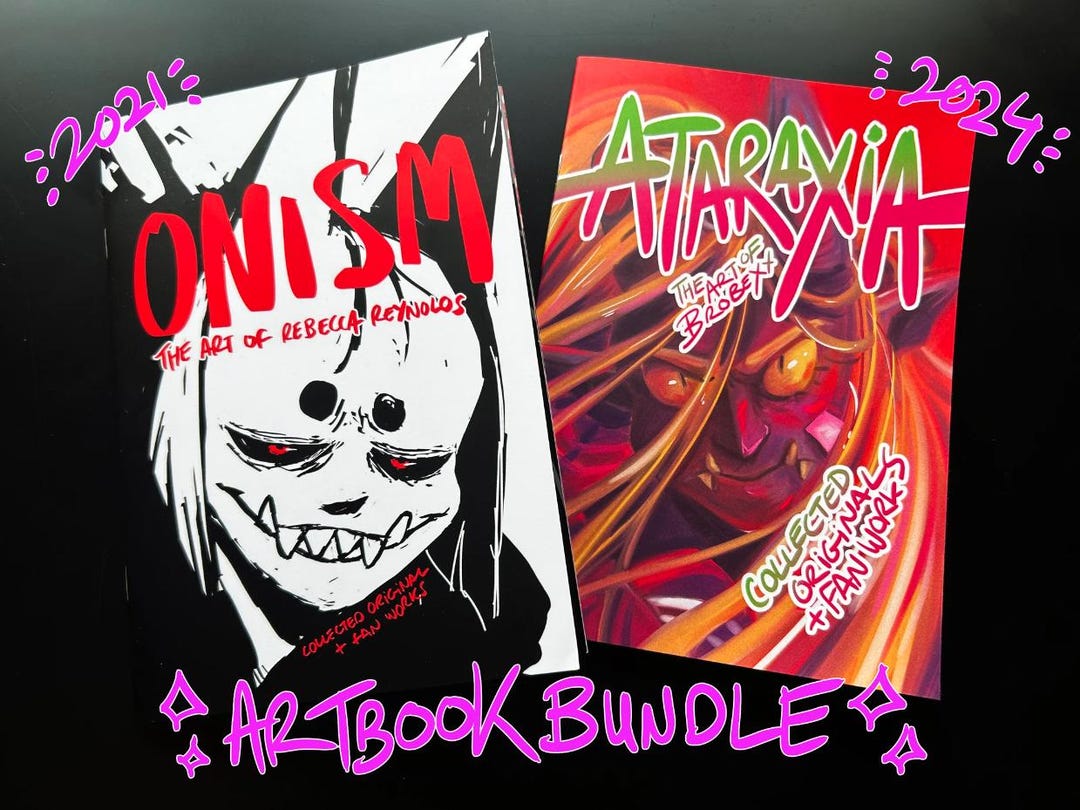 ATARAXIA/ONISM Artbook Bundle - Etsy