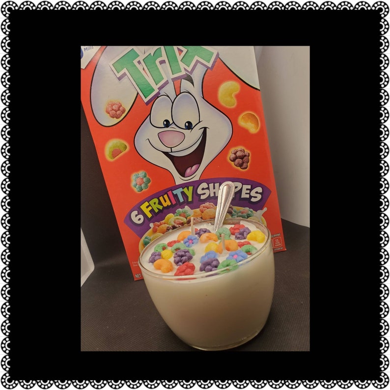 TRIX Cereal Bowl Candle - Etsy