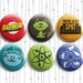 Big Bang Theory 6 Pack Pinback Badges / Magnets | Etsy UK
