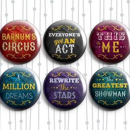 The Greatest Showman P. T. Barnum's Circus Musical 6 Pack - Etsy
