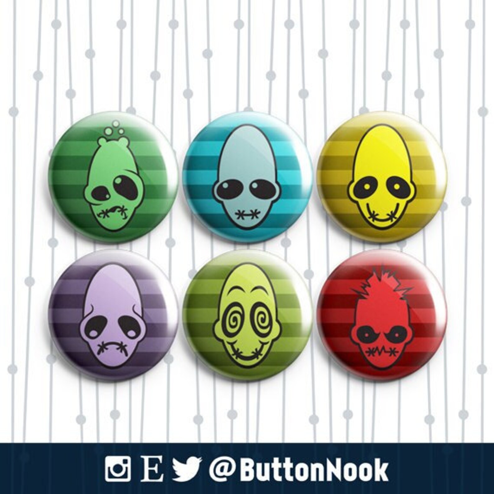 Abe Mudokon Oddworld 6 Pack Pinback Badges / Magnets - Etsy