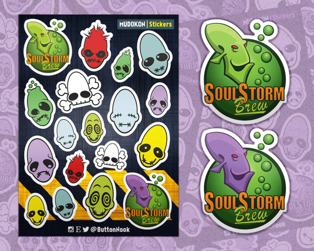 Abe's Oddysee Exoddus Soulstorm Mudokon Glossy Waterproof Vinyl ...