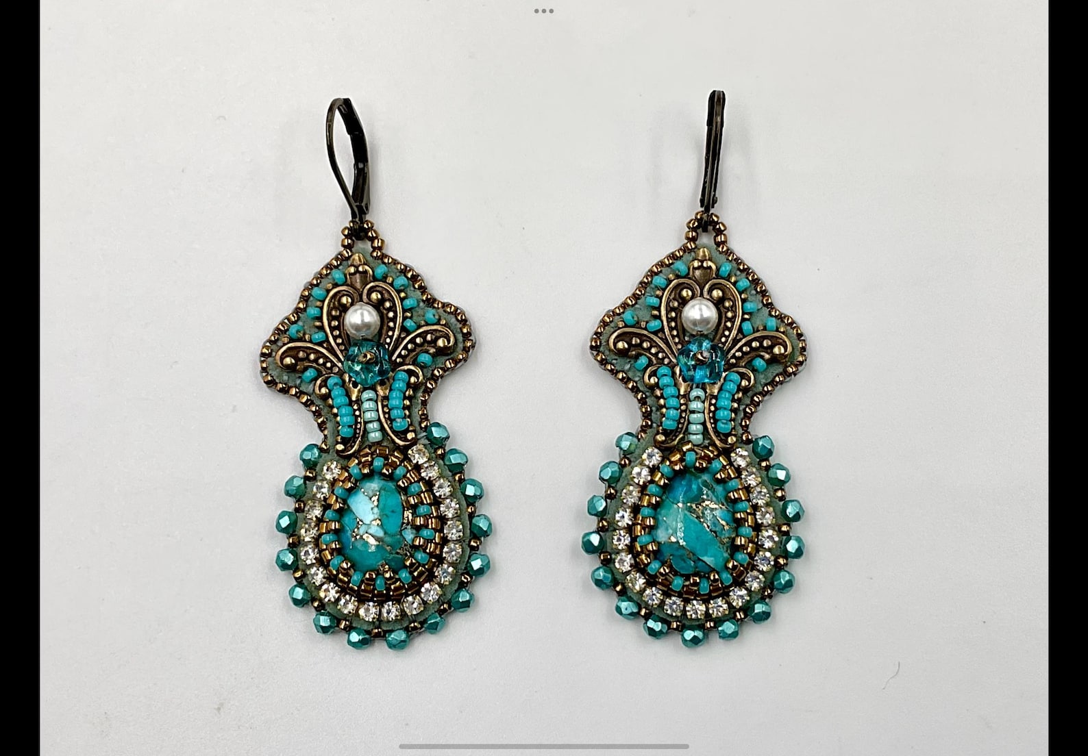 Metamorphosis Pattern, Metamorphosis Tutorial, Bead Embroidery Earrings ...