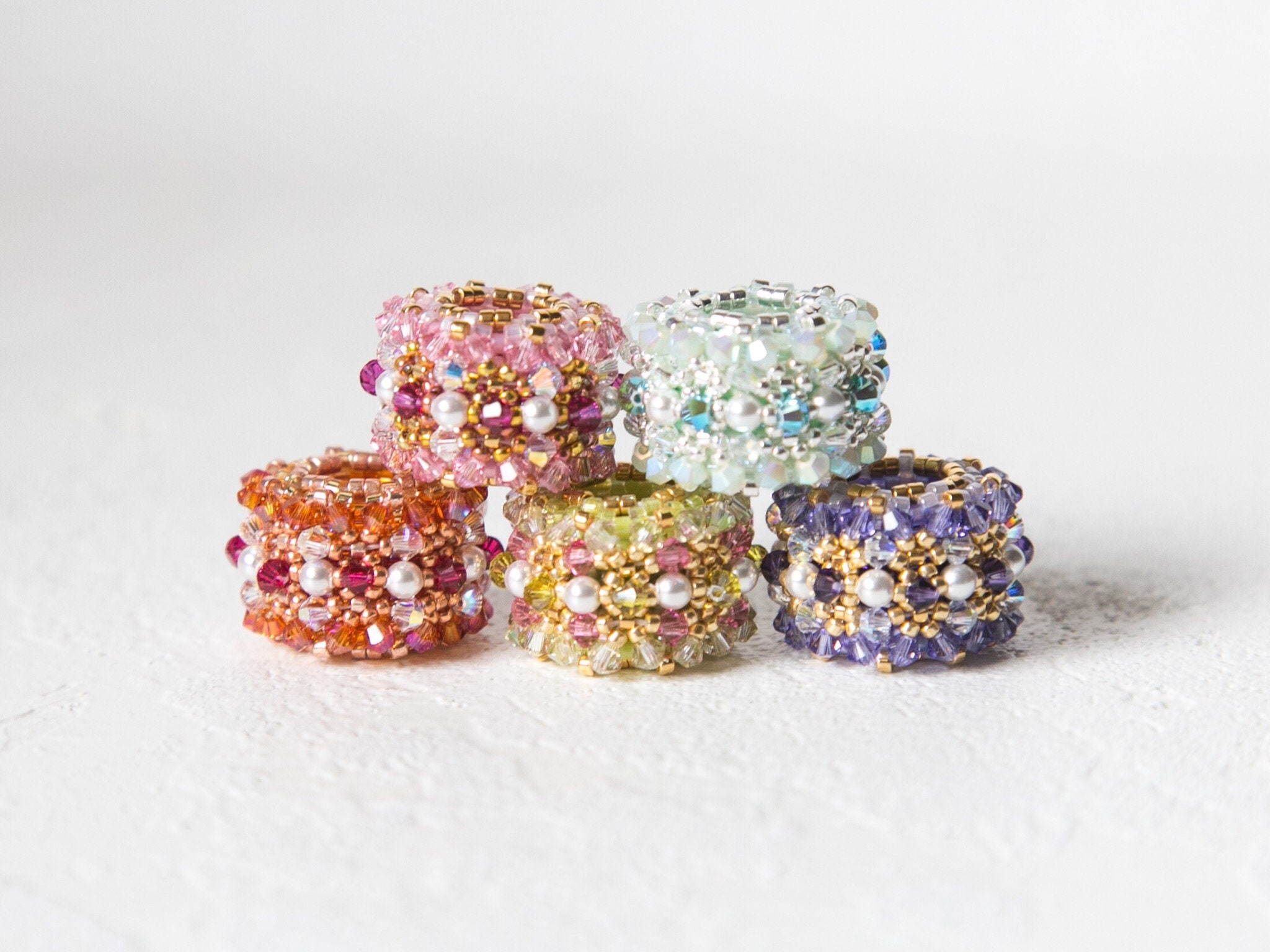 Sumptuous Bubbles Beaded Bead, Beading Instructions, Beading Patterns ...