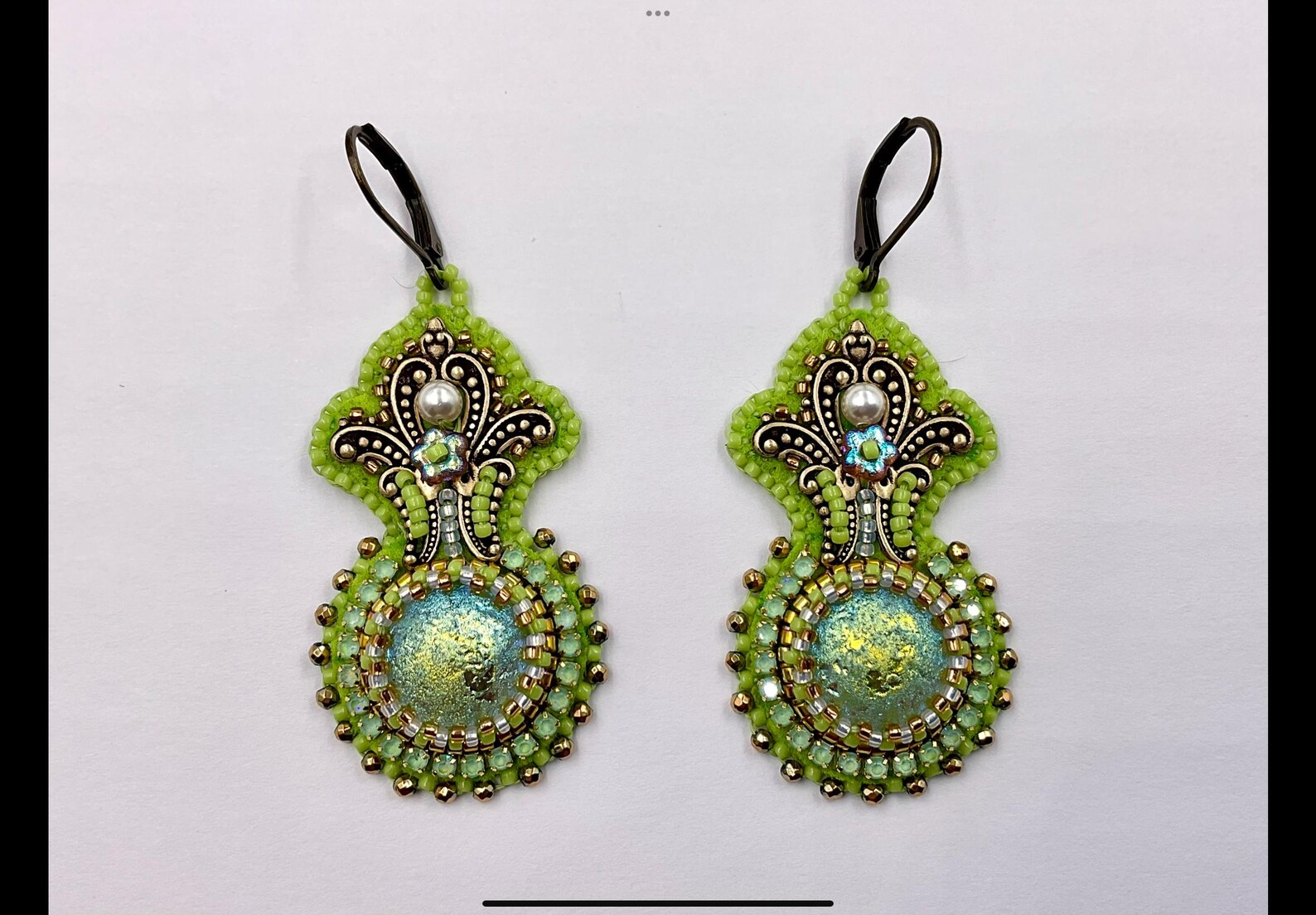Metamorphosis Pattern, Metamorphosis Tutorial, Bead Embroidery Earrings ...