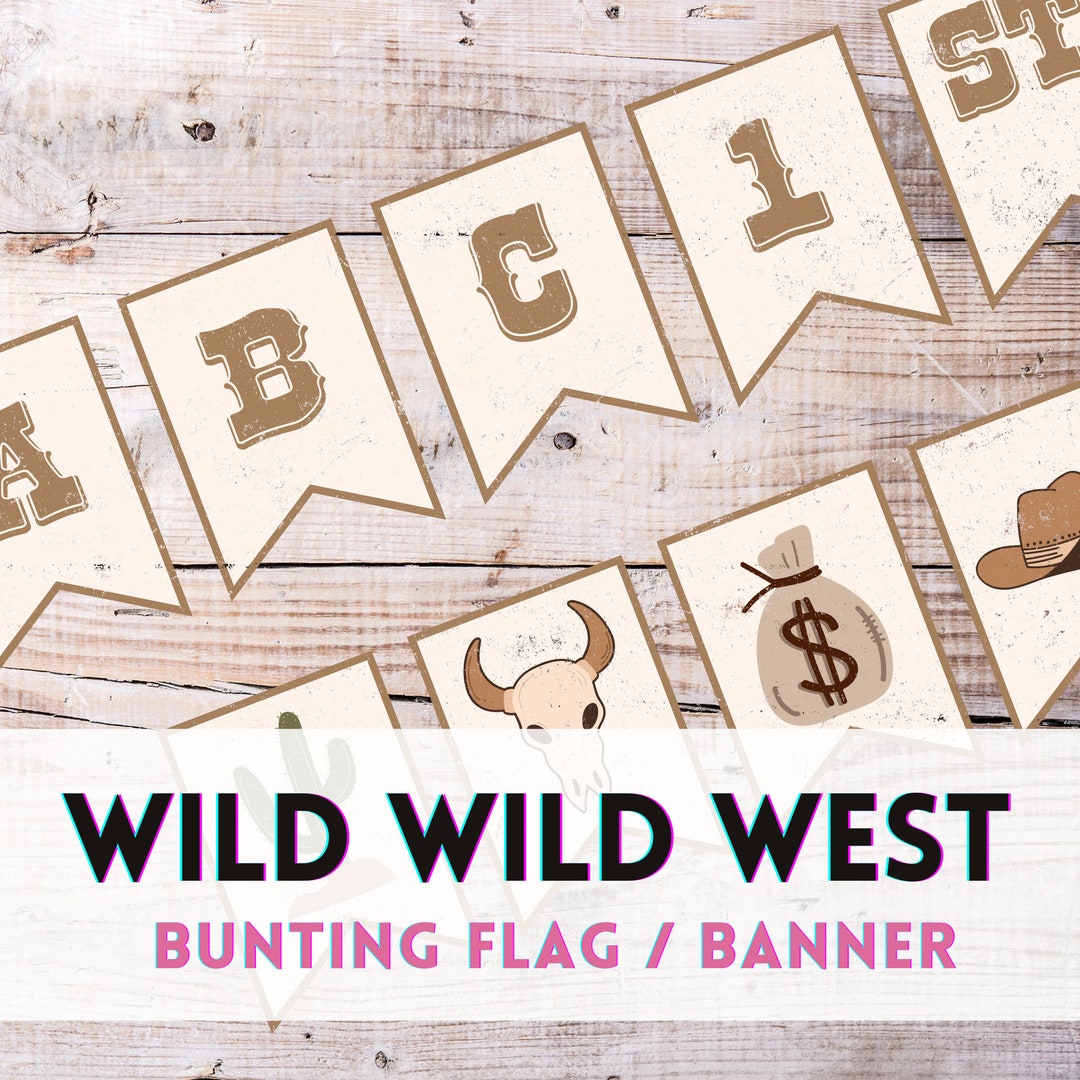 Wild West, Western, Cowboy Cowgirl Rodeo Theme | Party | Instant ...