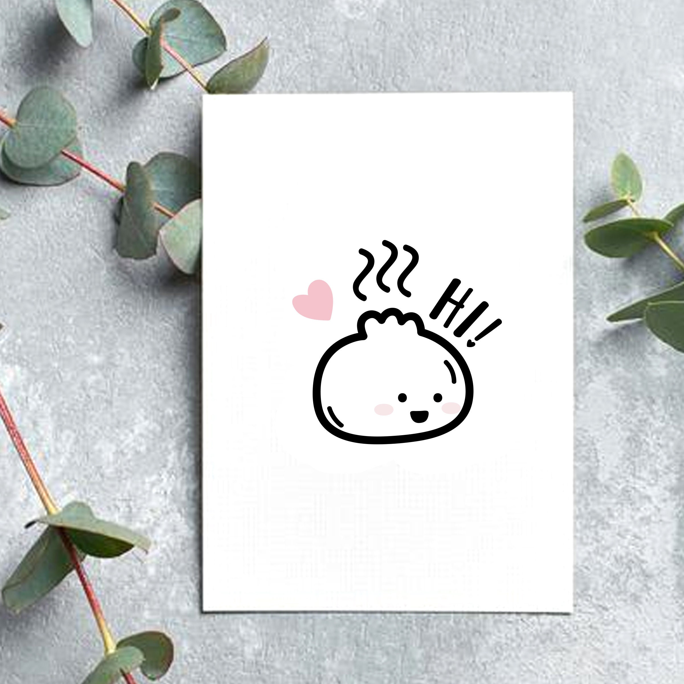 Cute Dumpling Dim Sum Mandoo Bao SVG Bundle Pack Clipart - Etsy