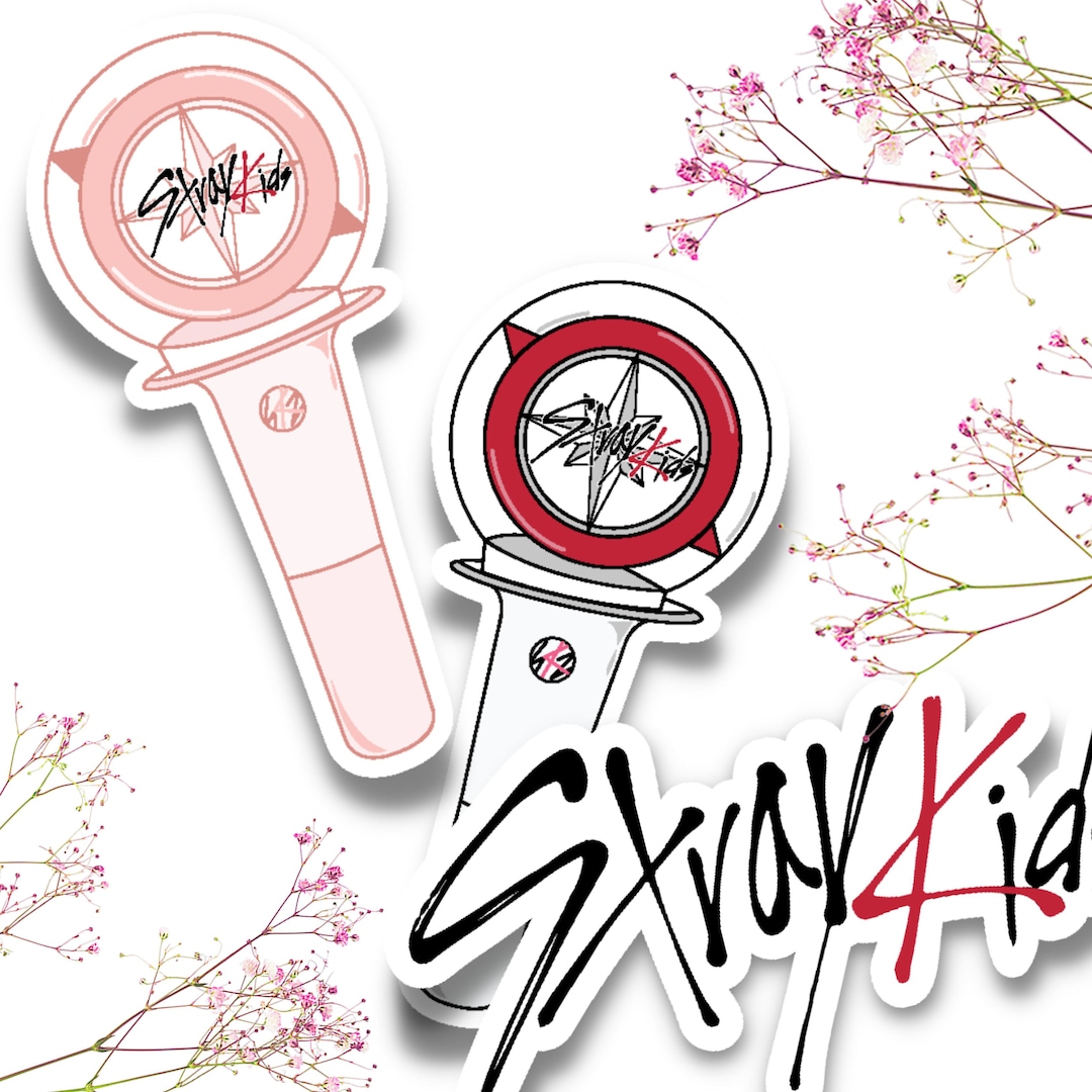 Stray Kids Sticker SKZ, Stray Kids Light Stick Sticker Concert Bomb K ...