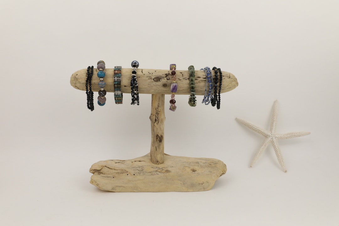 Driftwood Jewelry Holder, Bracelet Stand, Jewelry Stand, Driftwood ...
