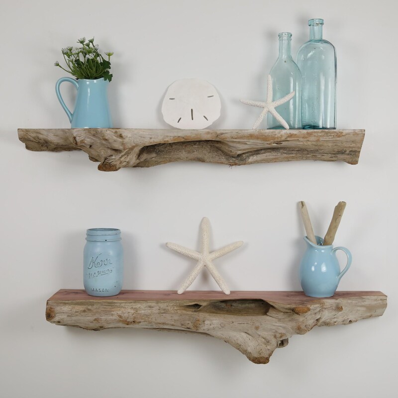 Log Shelves - Etsy