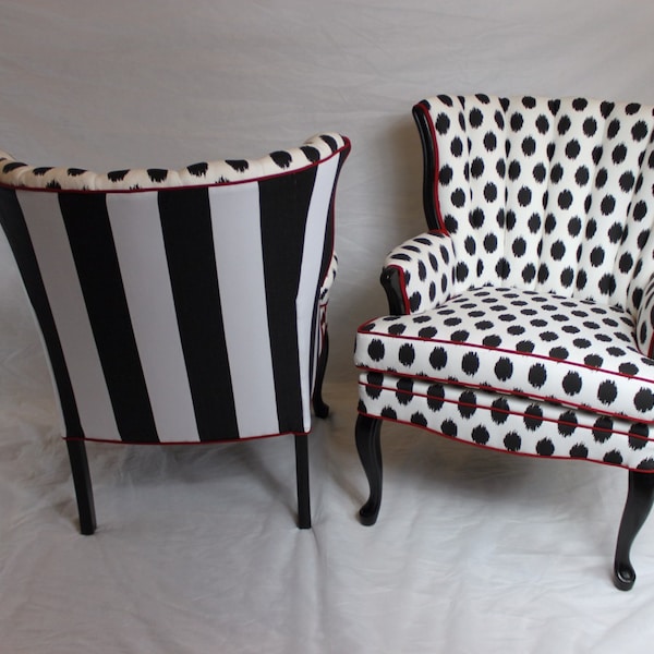 Wing Back Chair - Etsy