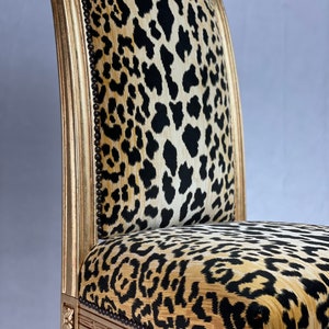 Free Ship-can Replicate-sold- Gold Leaf Aged Finish Golden Leopard ...