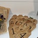 20 Rustic Table Numbers vintage Wedding Decor wedding Table - Etsy