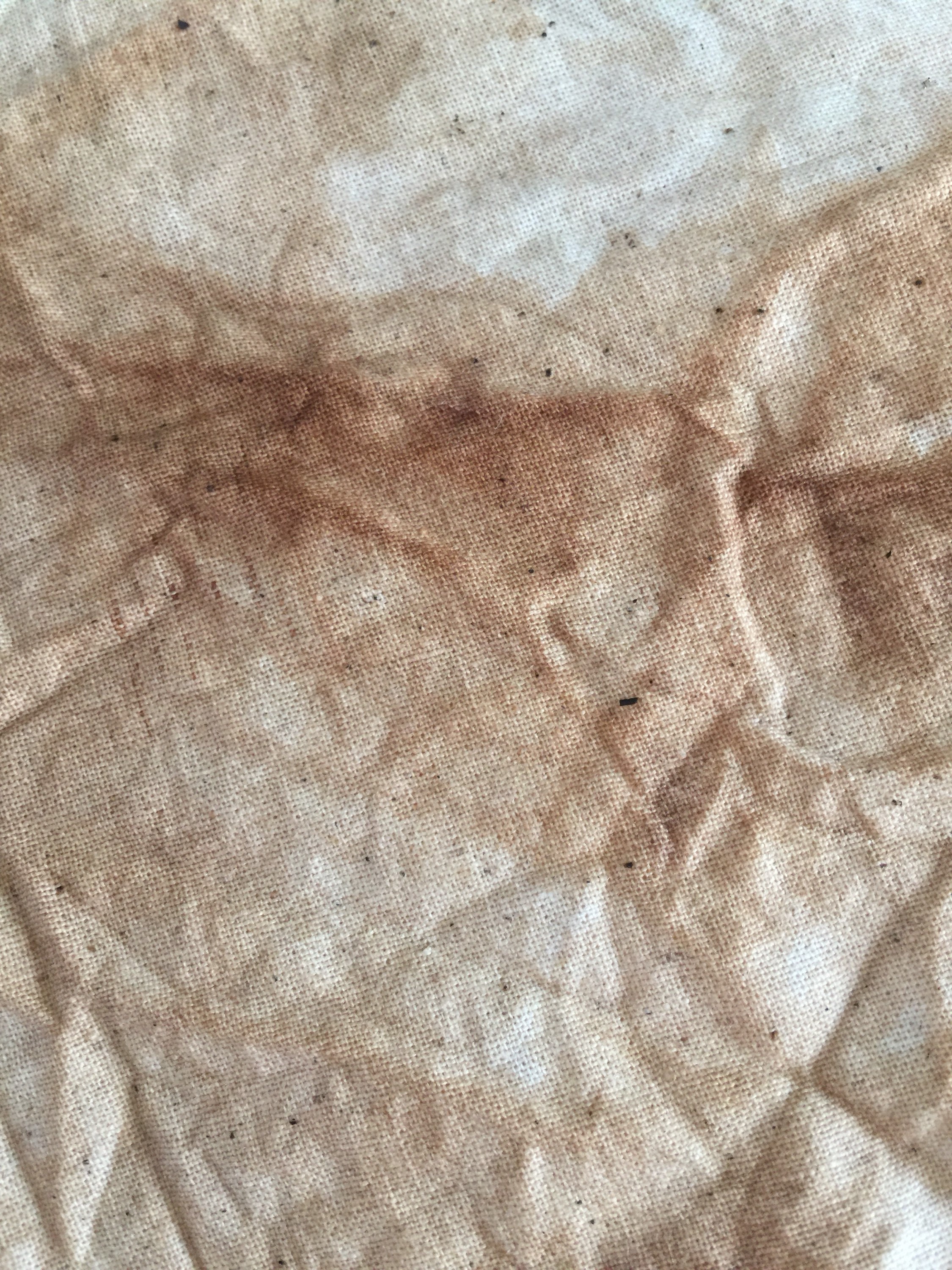 Tea Stained Cotton Fabric. 100% Cotton Muslin is Hand Dyed and - Etsy ...