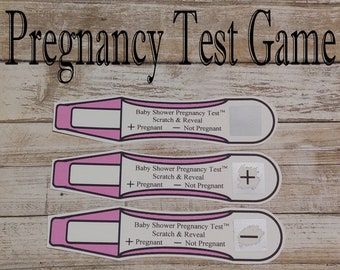 Pregnancy baby shower game | Etsy