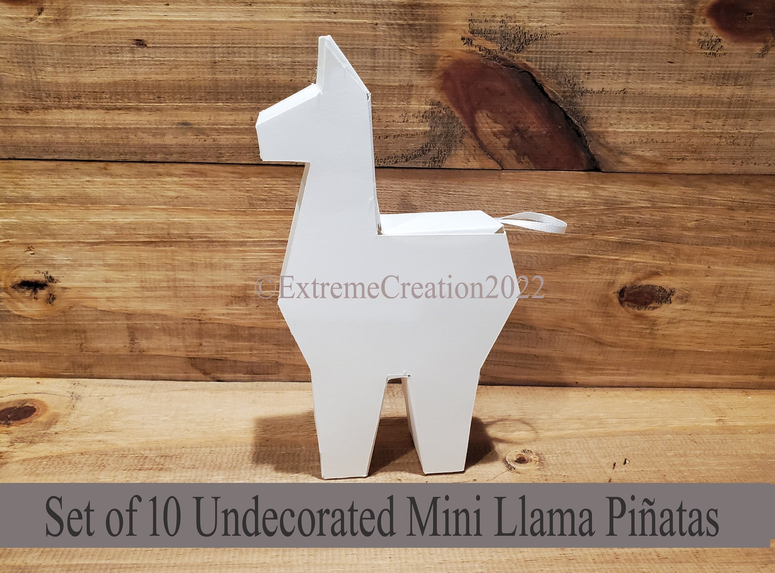 10 Llama Mini Pinatas Plain Llama Piñata Mini Pinata - Etsy