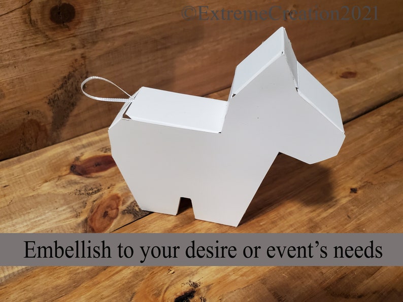 Donkey Mini Pinata DIY Donkey Pinata Party Favor Mini - Etsy