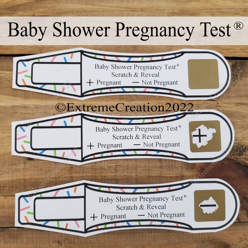 Pregnancy Test Game - Etsy