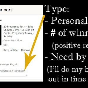 Baby Shower Pregnancy Test Game Baby Shower Game Baby Shower Games - Etsy
