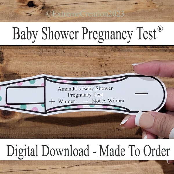 Pregnancy Test Game - Etsy