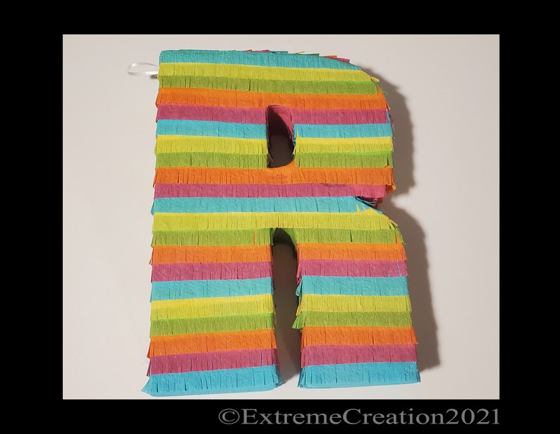 Letter Monogram Pinata Mini 10 Inch Mini Pinata | Etsy