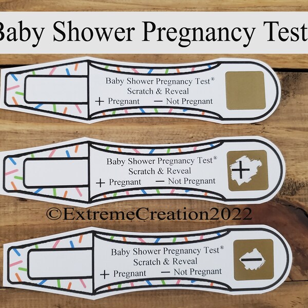 Pregnancy Test Game - Etsy