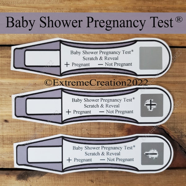 Pregnancy Test Game - Etsy