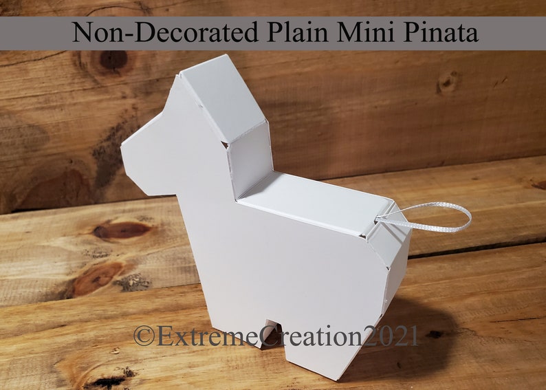 Donkey Mini Pinata DIY Donkey Pinata Party Favor Mini - Etsy