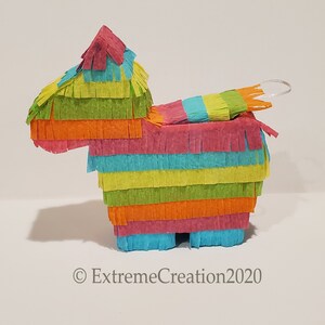 Donkey Mini Pinata - Donkey Pinata - Party Favor - Fiesta - Mini Pinata ...