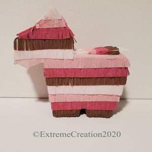 Donkey Mini Pinata - Pink - Donkey Pinata - Party Favor - Fiesta - Mini Pinata - Fiesta Decor ...