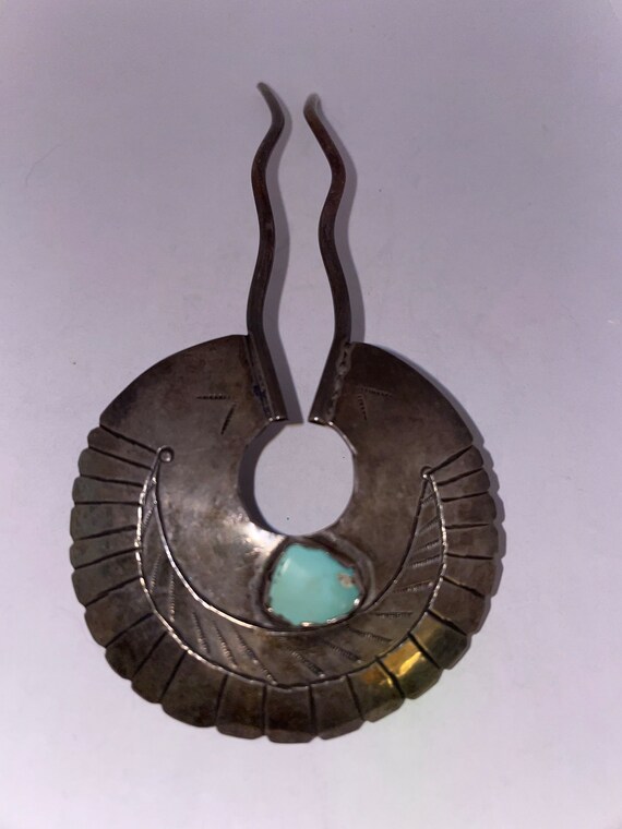 Native American Pin Improved Gem