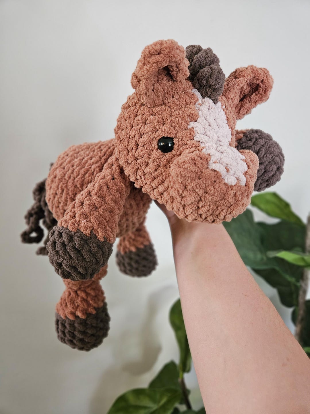 Crochet Horse Plushie | Crochet Pony | Crochet Horse | Plushie | Horse ...