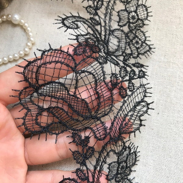 Black Rose Applique - Etsy