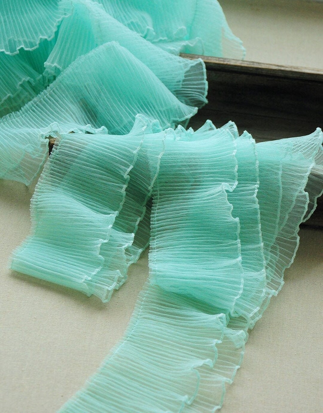 Ruffled Lace Trim Assorted Colors Double Ruffled Ace Doll - Etsy