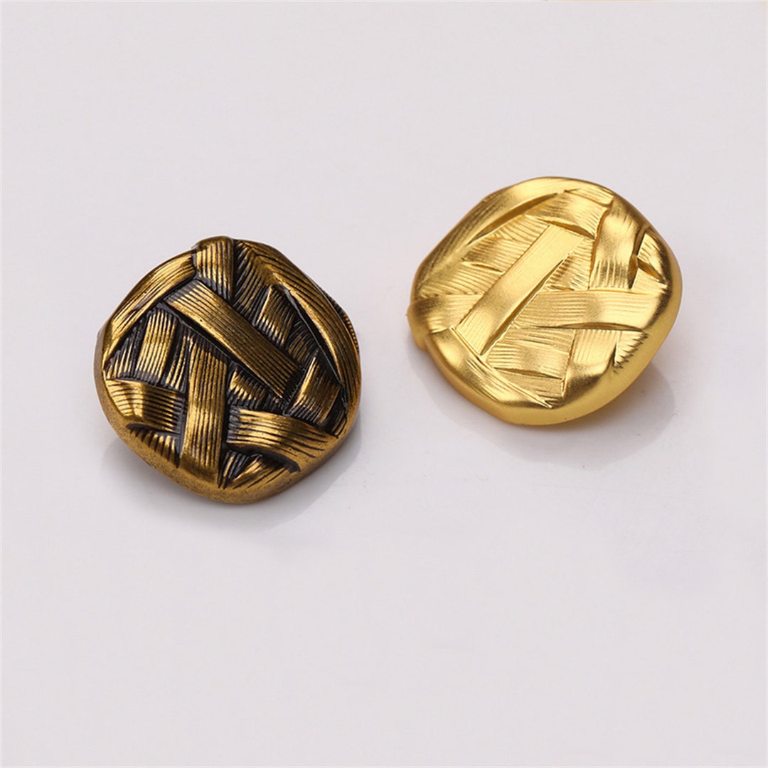 Retro Metal Buttons Gold Sewing Buttons 20pcs Forblazer - Etsy