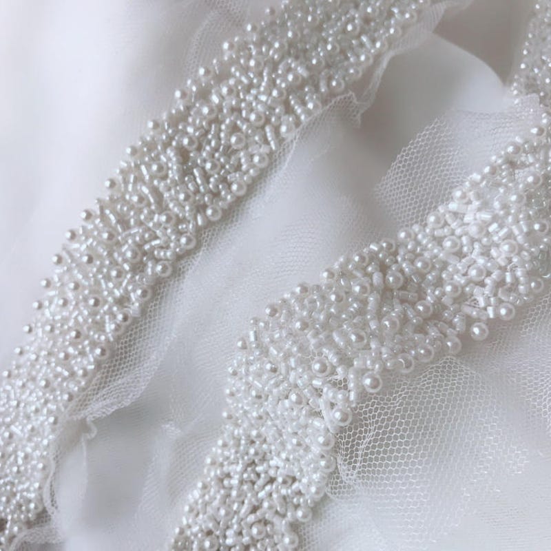 Beaded Bridal Sash - Etsy