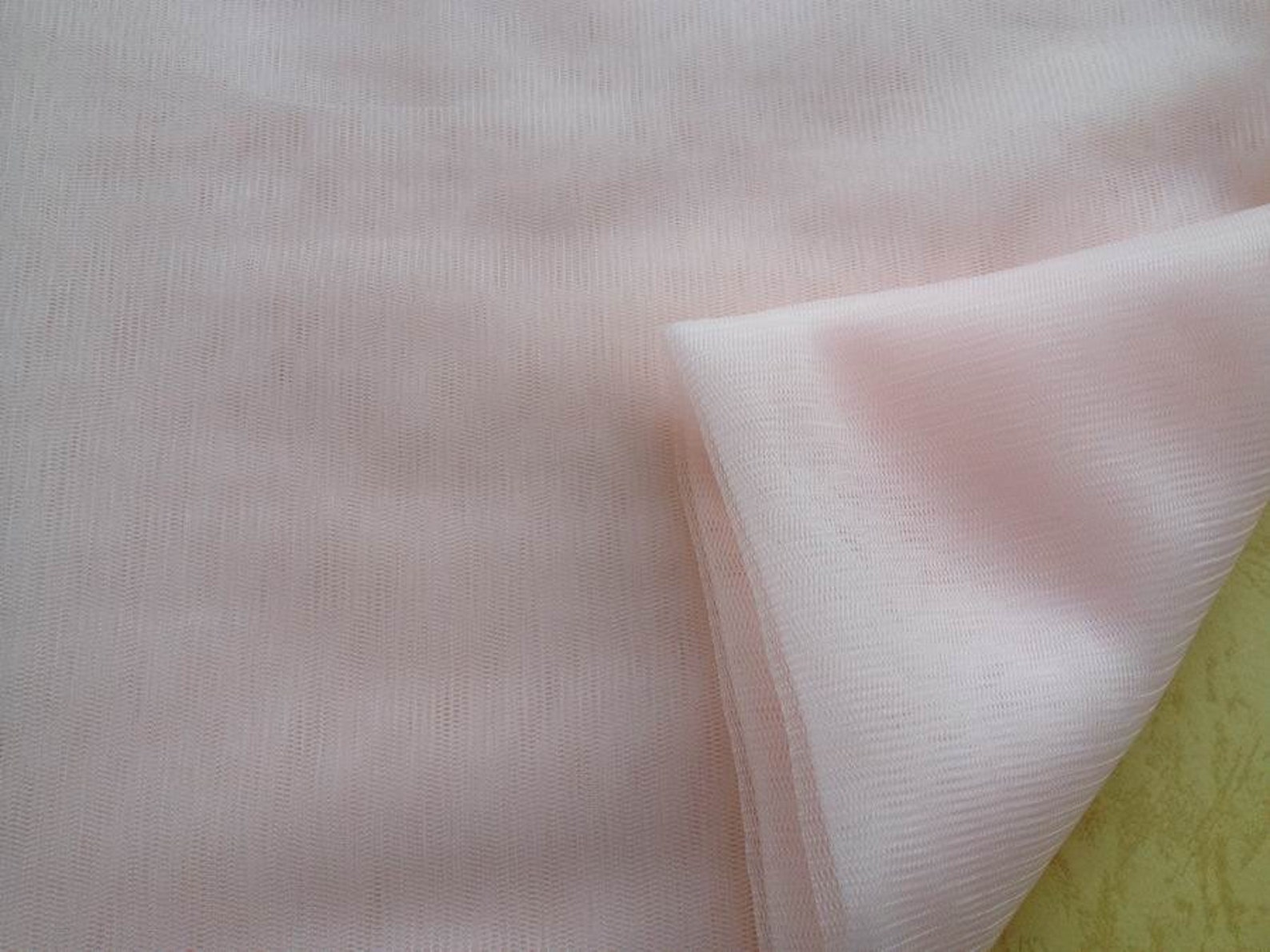 Pink Illusion Tulle Fabric Bridal Fabric Lace for Wedding - Etsy