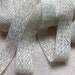 Ecru Cotton Lace Crochet Ribbon Lace Antique Insertion Lace 1" Width 5 ...