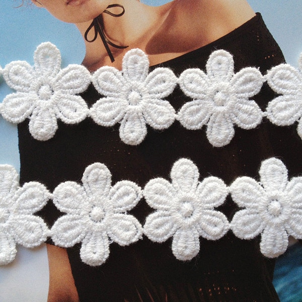 Daisy Lace Trim - Etsy