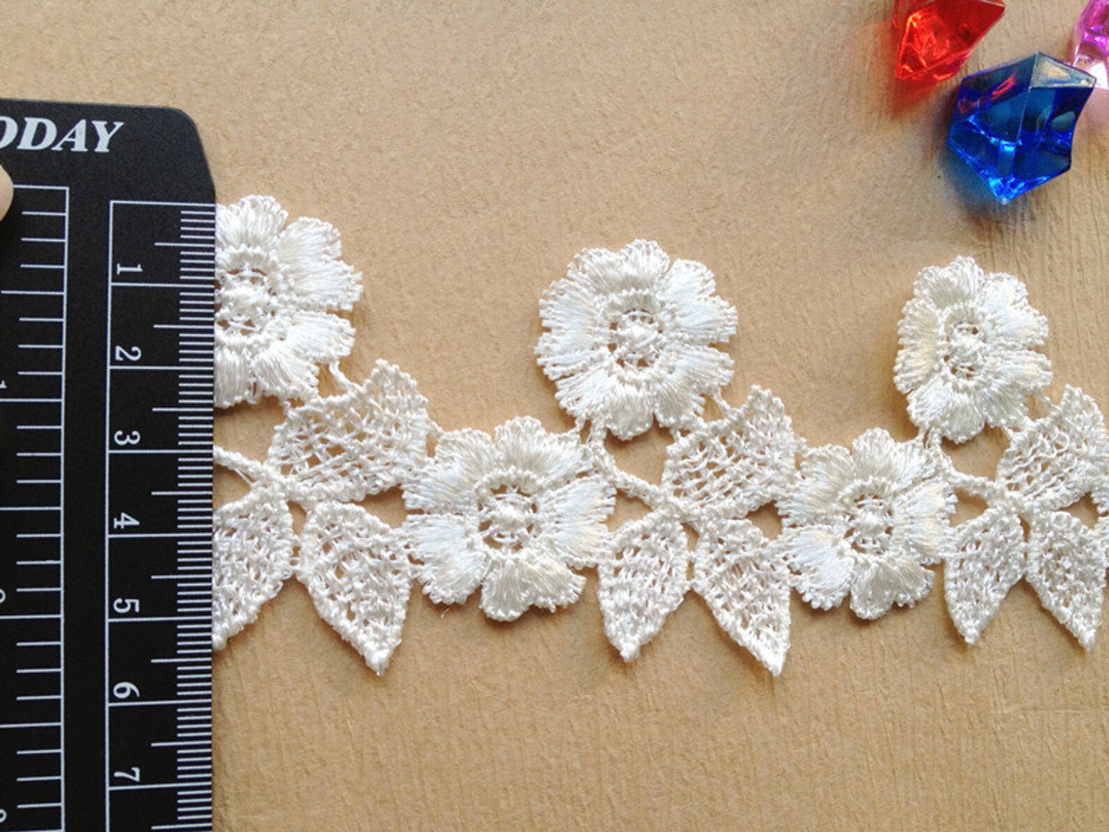 Daisy Flower Lace Trim Bridal Lace Trim Wedding Dress - Etsy