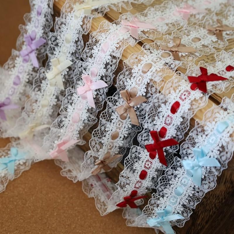 Beautiful Bow Lace - Etsy