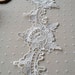 White Venice Rose Lace Trim Wedding Dress Lace Trim Bridal - Etsy