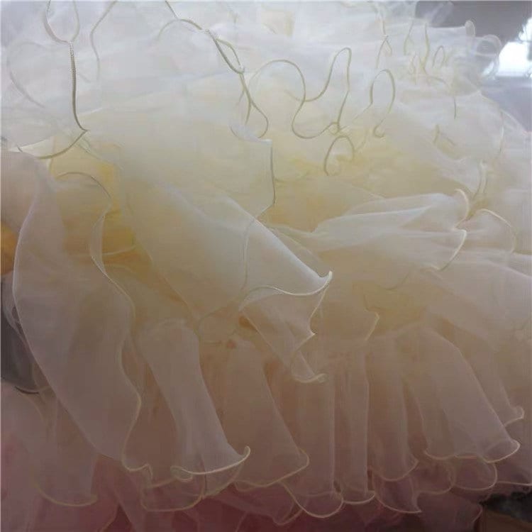 Beautiful Ruffled Organza Trim Multi color Pleated Trims | Etsy