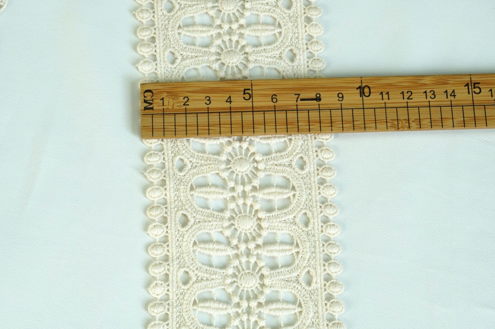 Beige Cotton Crochet Lace Trim for Boho Dress Collars - Etsy