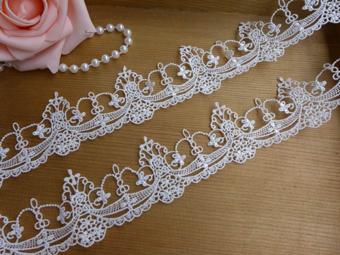 NEW off White Venise Lace Antique Victorian Lace Trim for - Etsy Australia