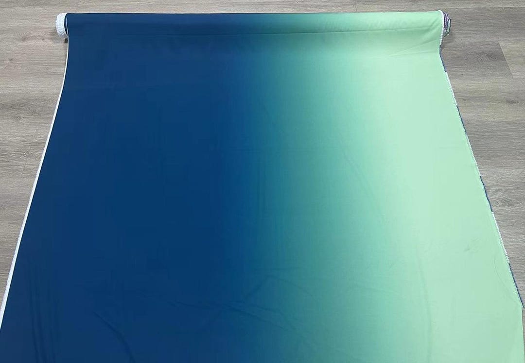 Stretch Gradient Color Dance Costume Fabric, Polyester Fabric for ...