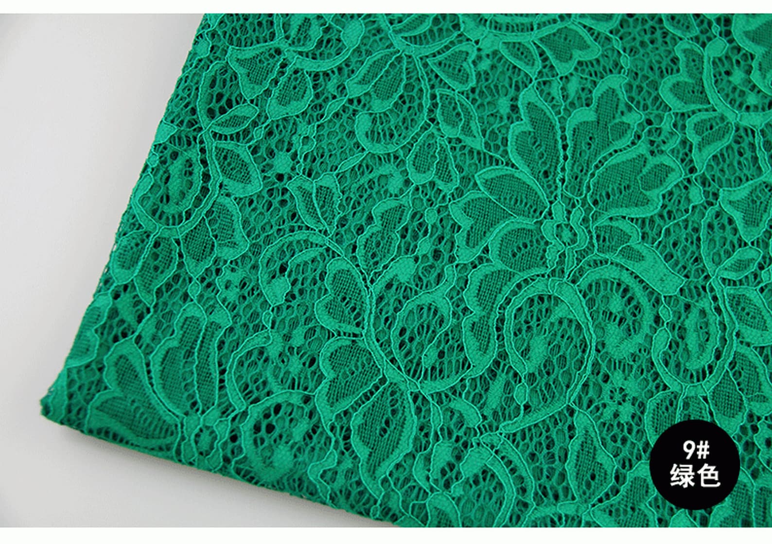 12 Color - Stretch Fabric, 59" Wide Elastic Floral Lace, Evening Dress ...