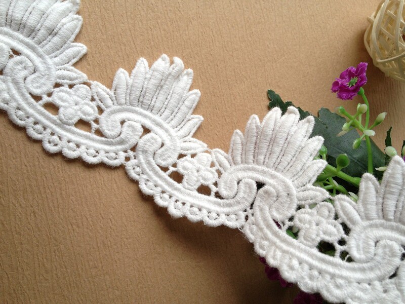 White Vintage Cotton Lace Trim DIY Handmade Women Clothing | Etsy